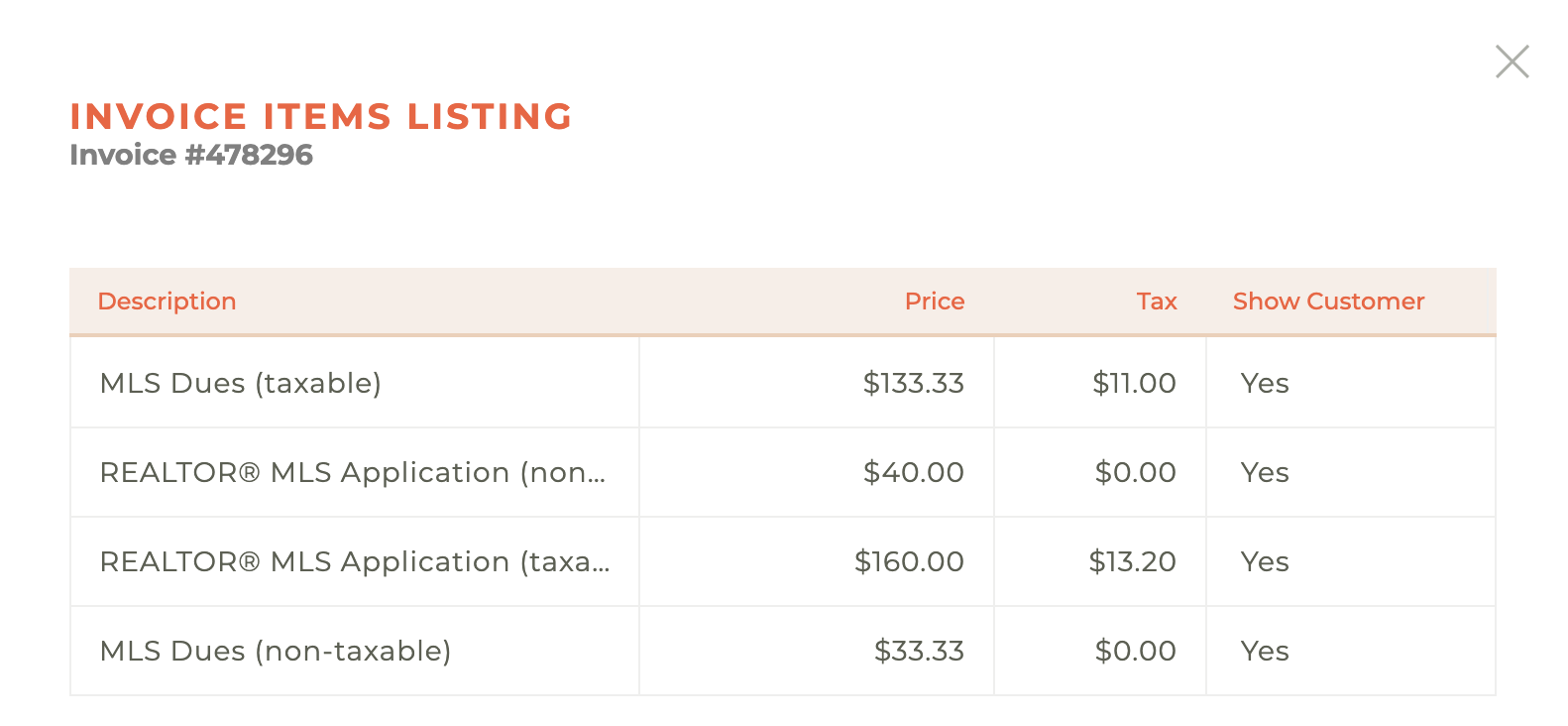 Invoices | Tangilla AMS Documentation