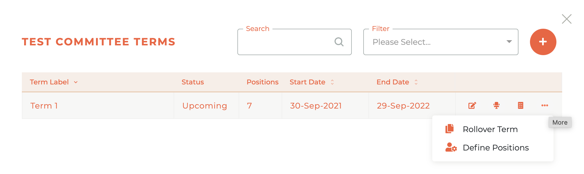 Committees | Tangilla AMS Documentation