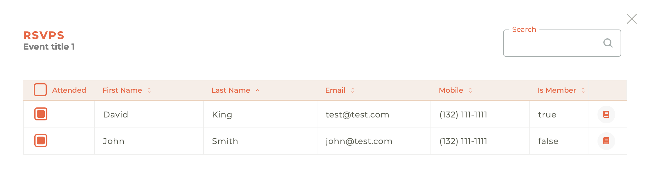 Classes | Tangilla AMS Documentation